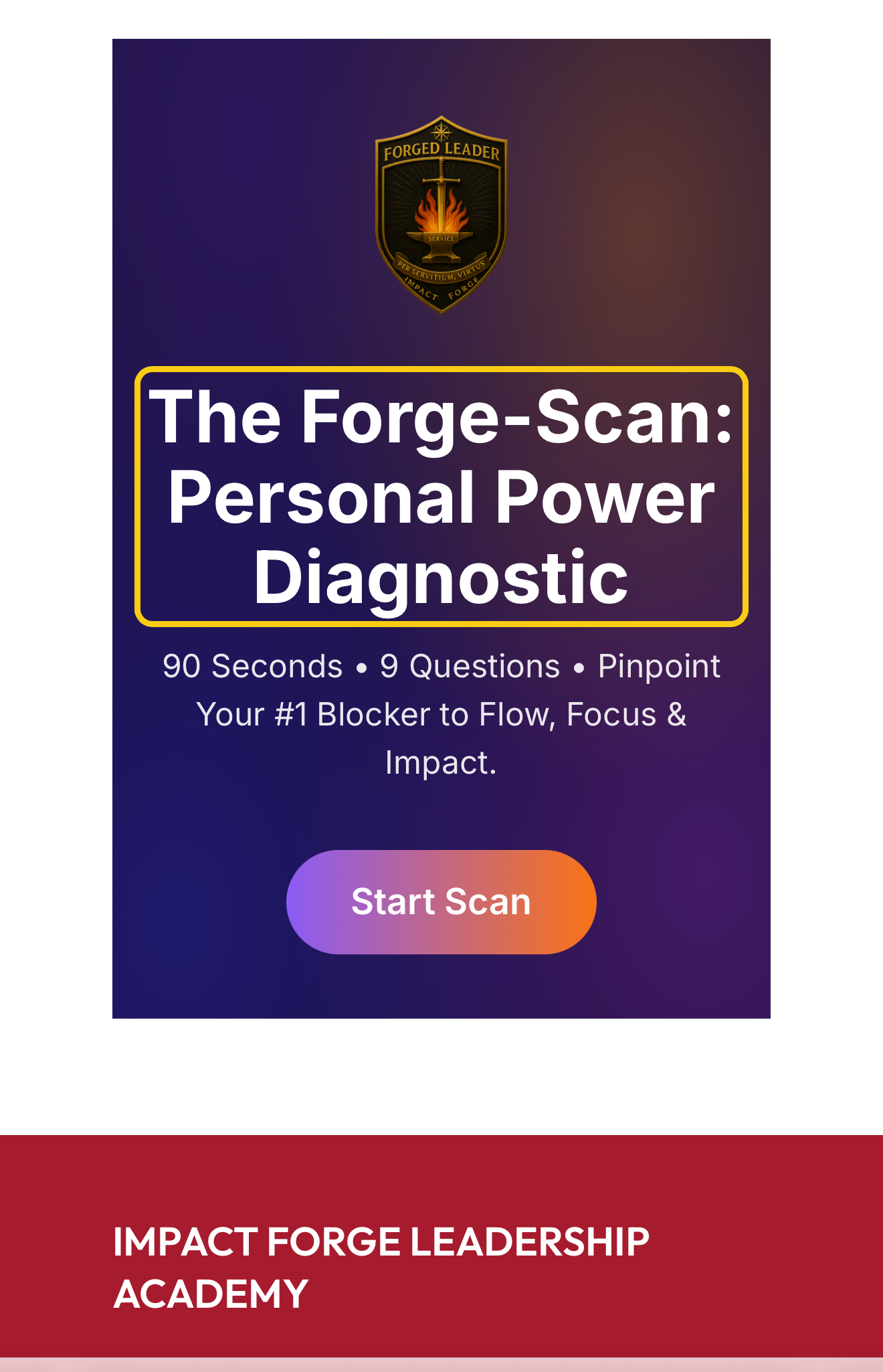 🔍 Discover Your Power Archetype & Your First Forge Step! · Impact Forge ...