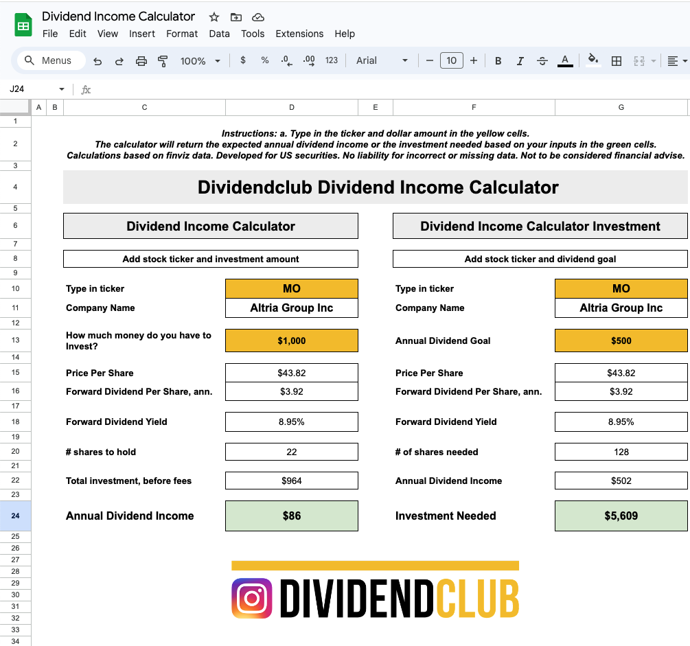 Dividend Income Accelerator