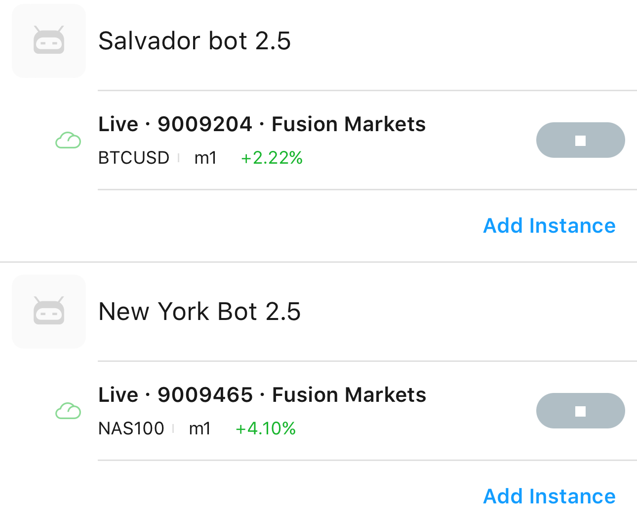 Bots performing great after us election. · Trading Passive Essentials