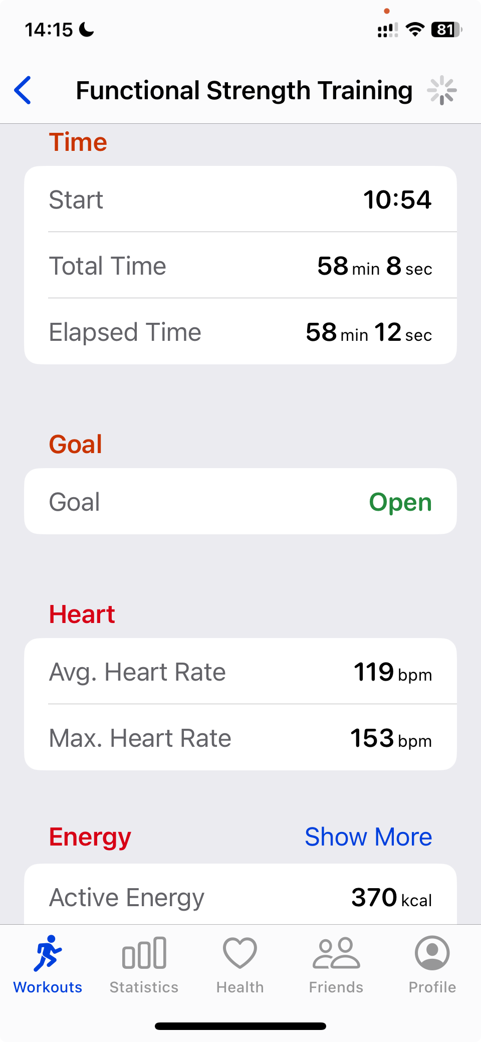🏋️‍♂️ Workout Report – Week 3: Day 4 (Upper Body – Vertical Push) 🙆 ...