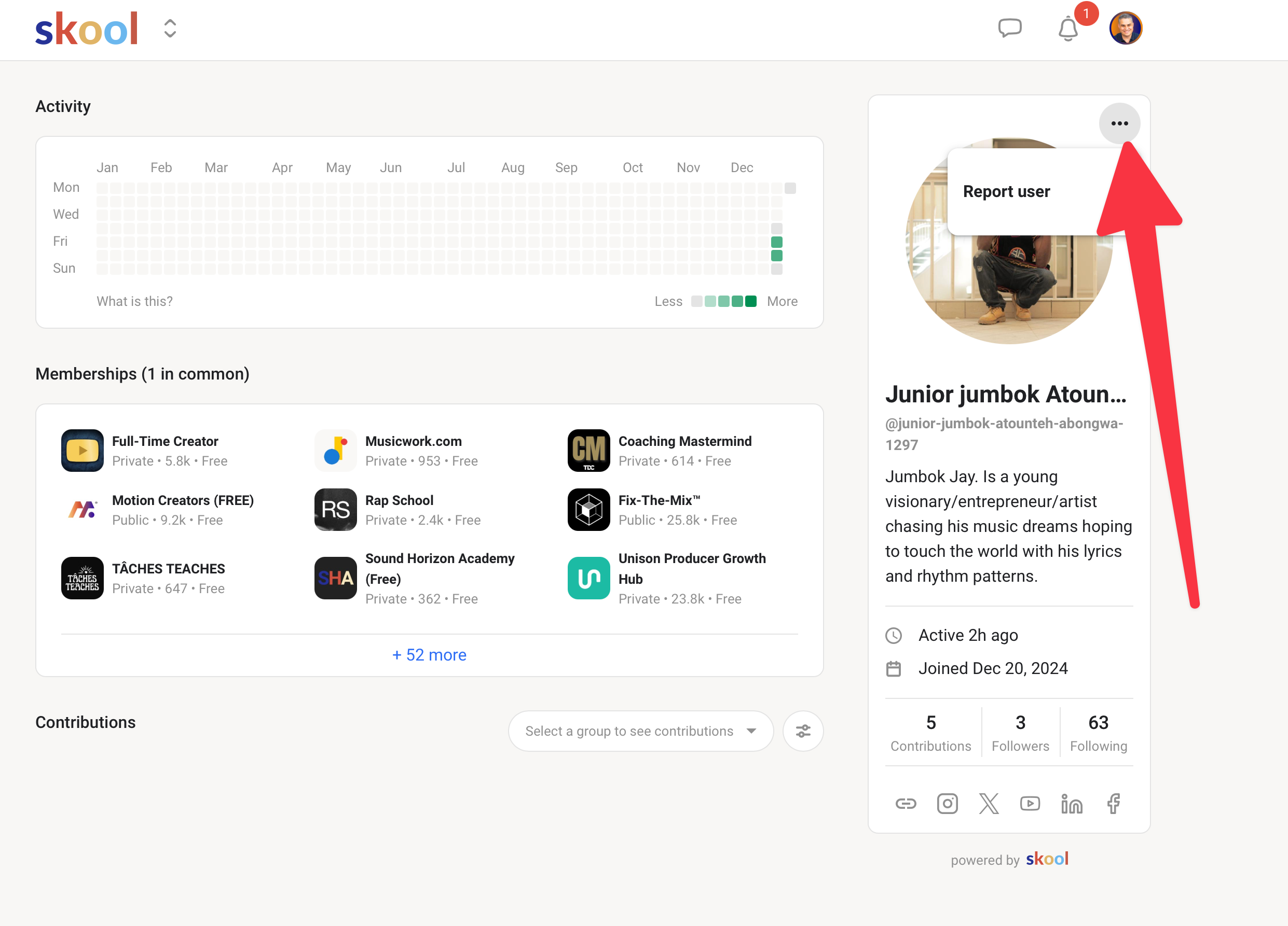 🚫 New form of Skool spam... · Educate with Skool