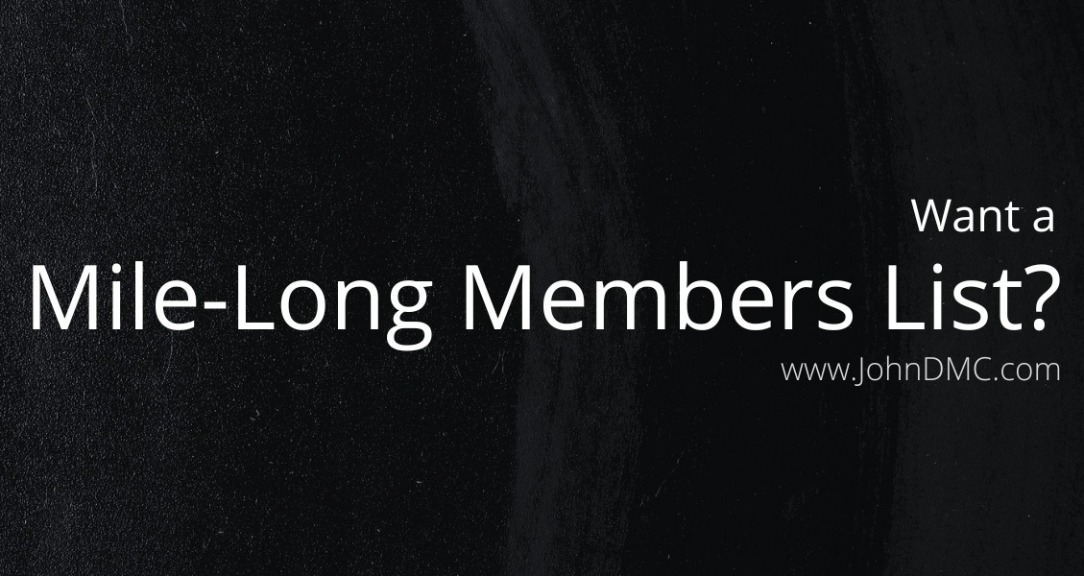 Mile-Long Members List