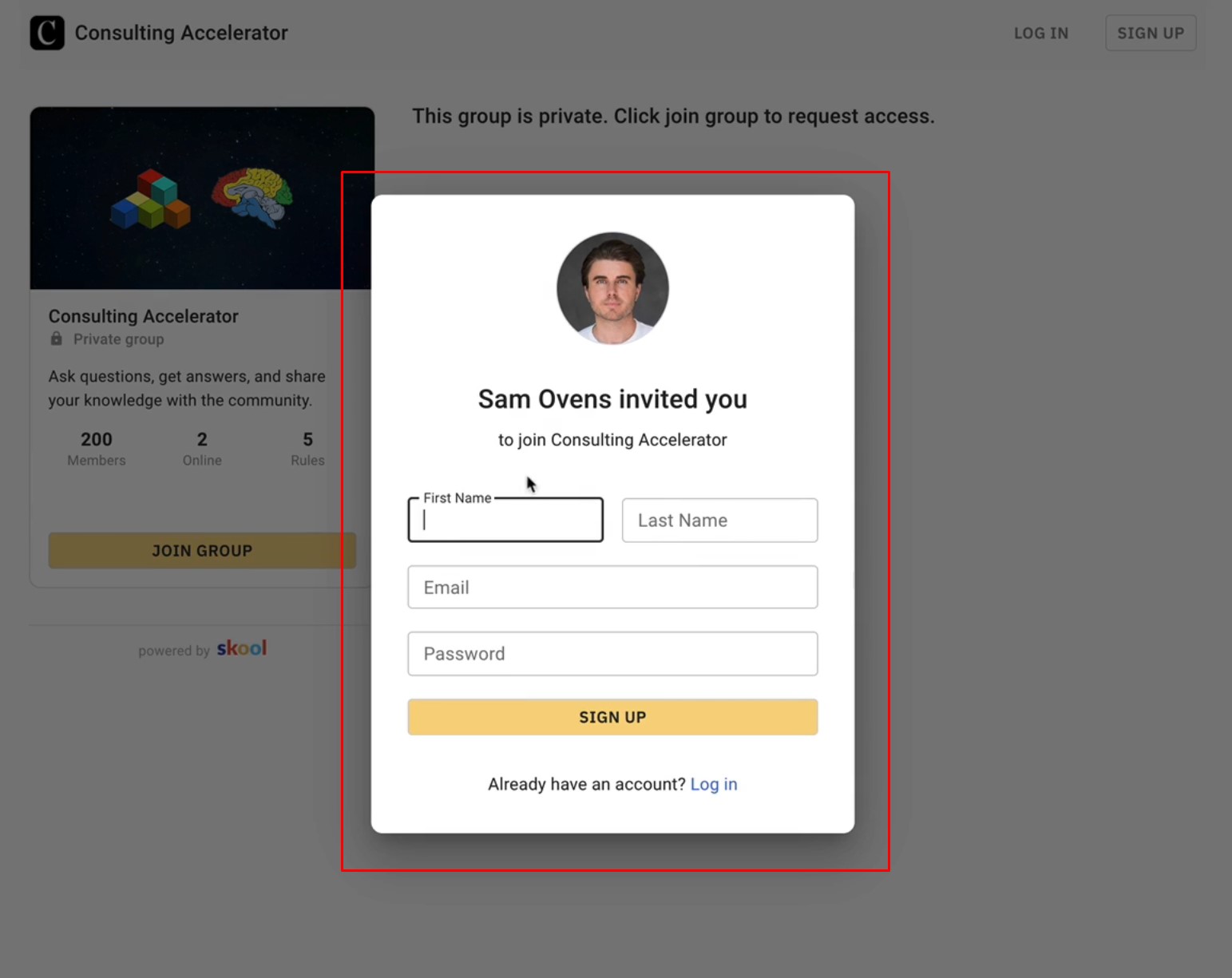 User registration / login right after purchase ? · Skool Community
