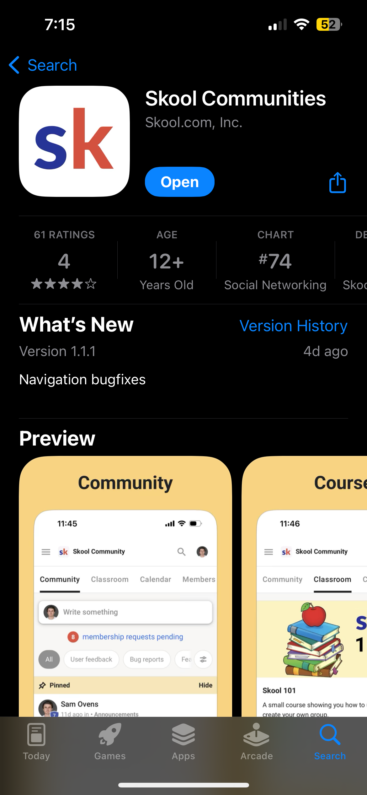 Skool mobile app! Share feedback here! · Skool Community