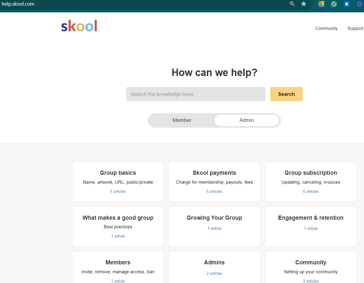 I love SKOOL help! · Skool Community