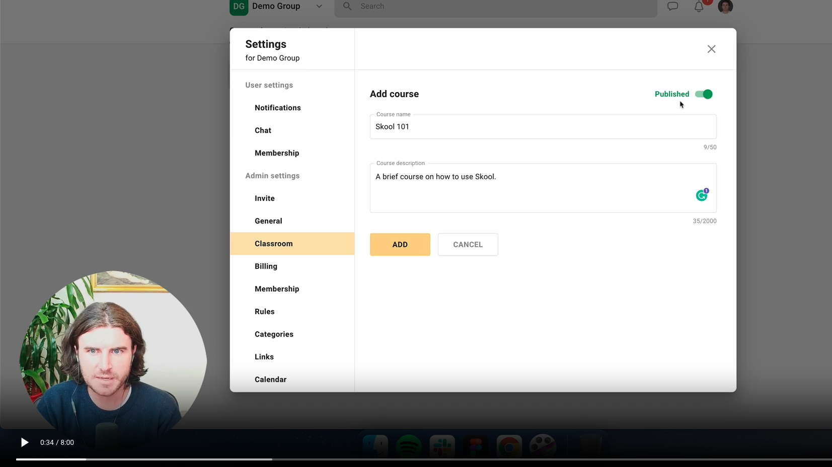 How To Access Admin Settings Skool Community