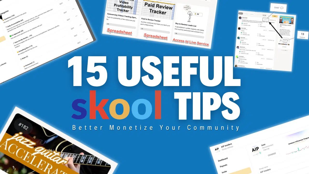 15 Skool Tips · Skool Community