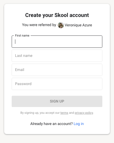 people struggling to find the sign up link · Skool Community
