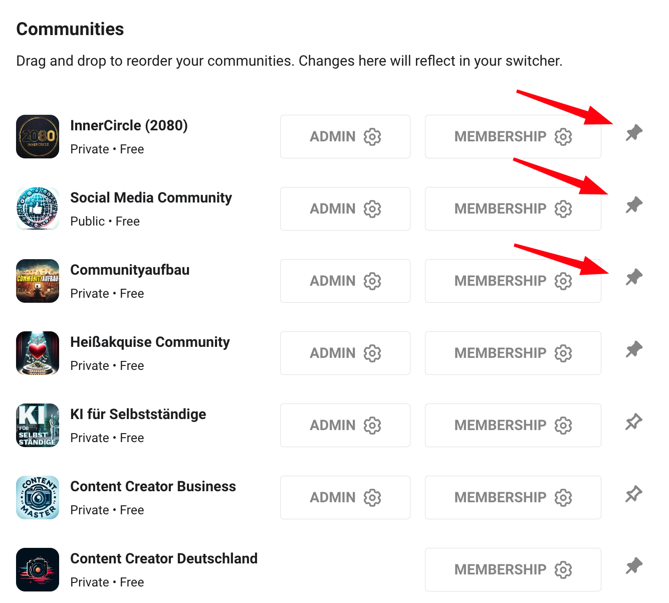 Quick Tipp (your communities) · Skool Community