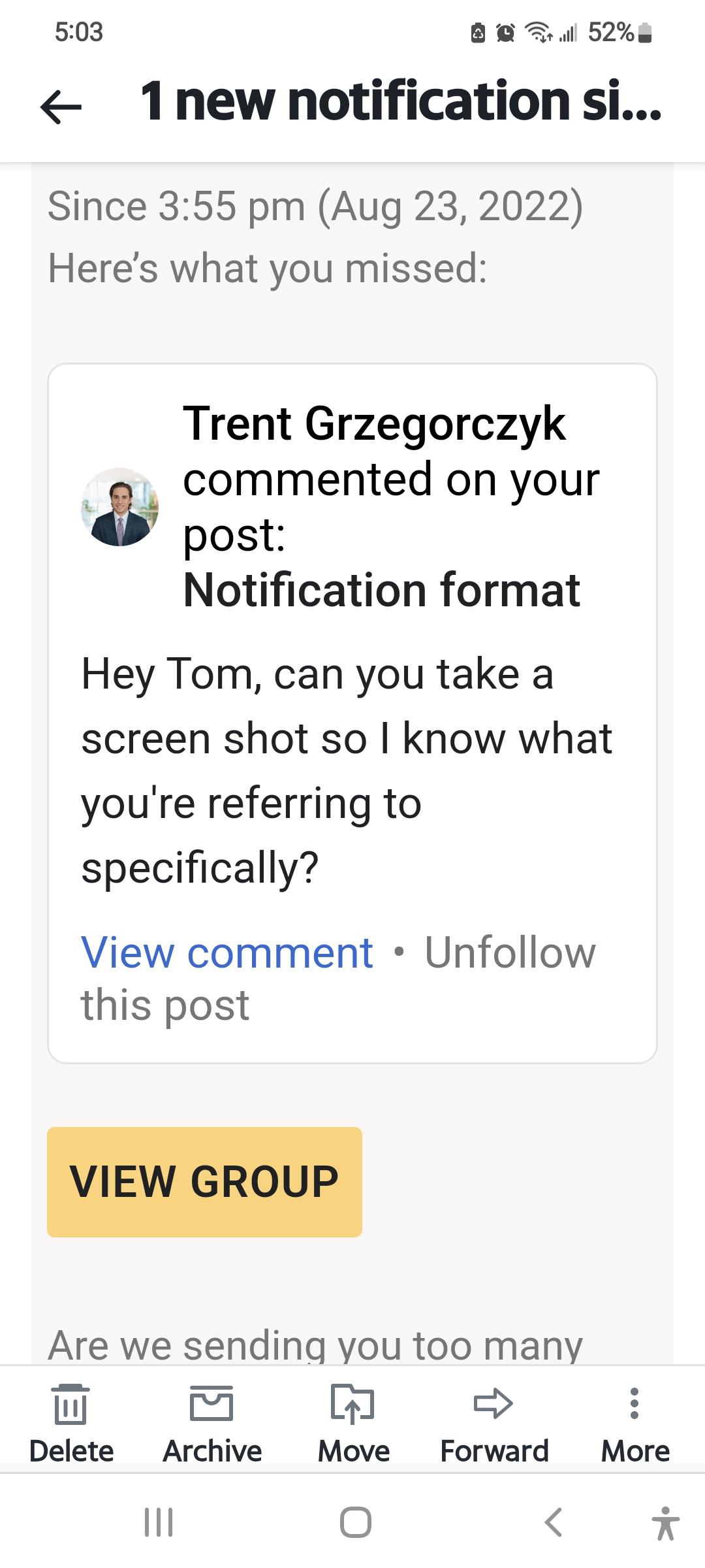 Email Notification Format · Skool Community