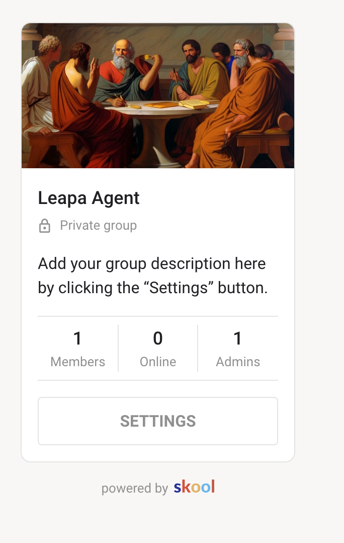 Just made my FIRST official Skool Community (Migrated from FB groups ...