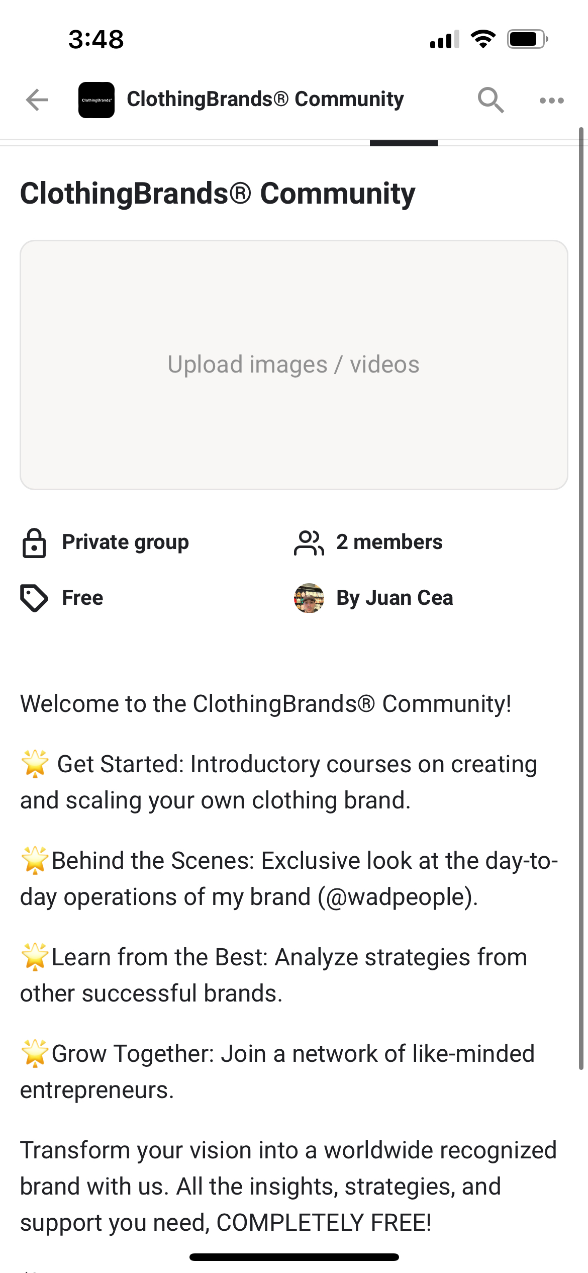 Just The Beginning · Skool Community