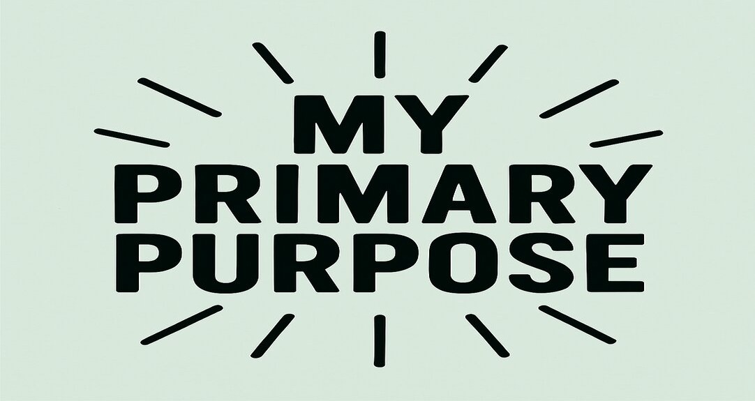Members · My Primary Purpose