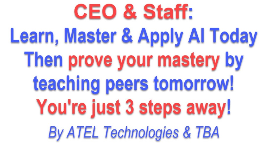 CEO AI 3 Step Master Class