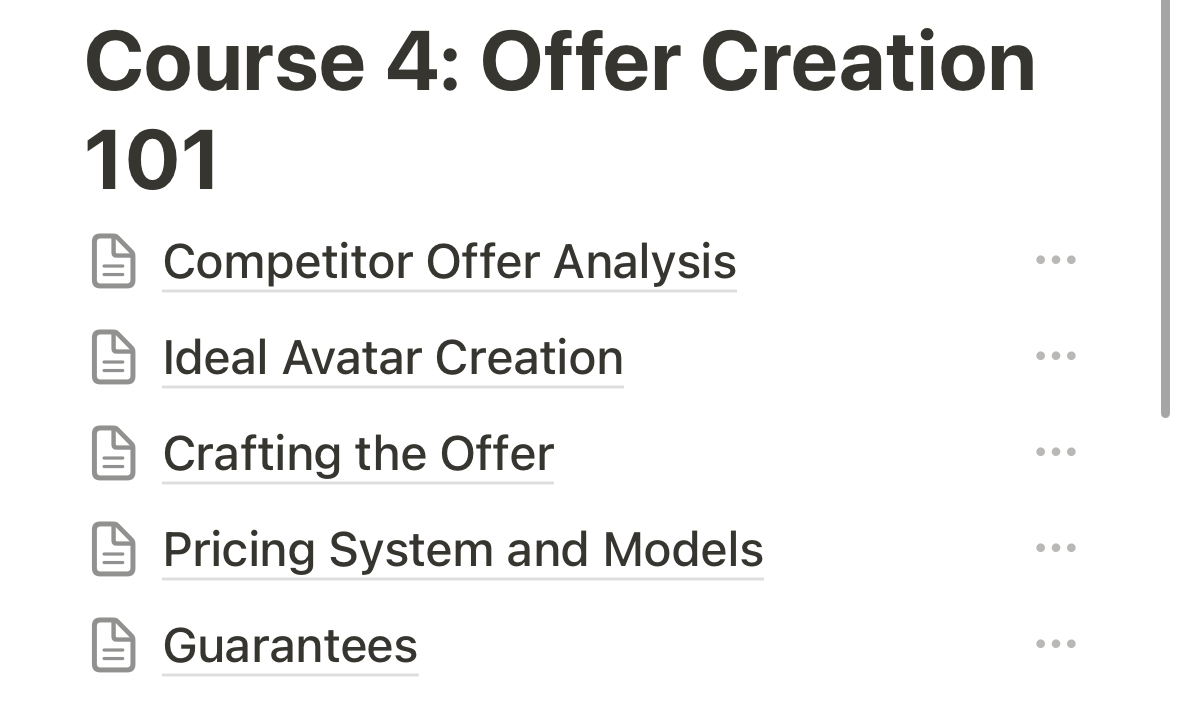 Offer Creation 101 releasing soon! · Mentrix Academy