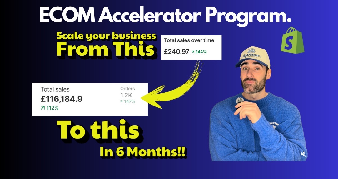 "Start Monday" attitude will lead to failure · ECOM Accelerator Program