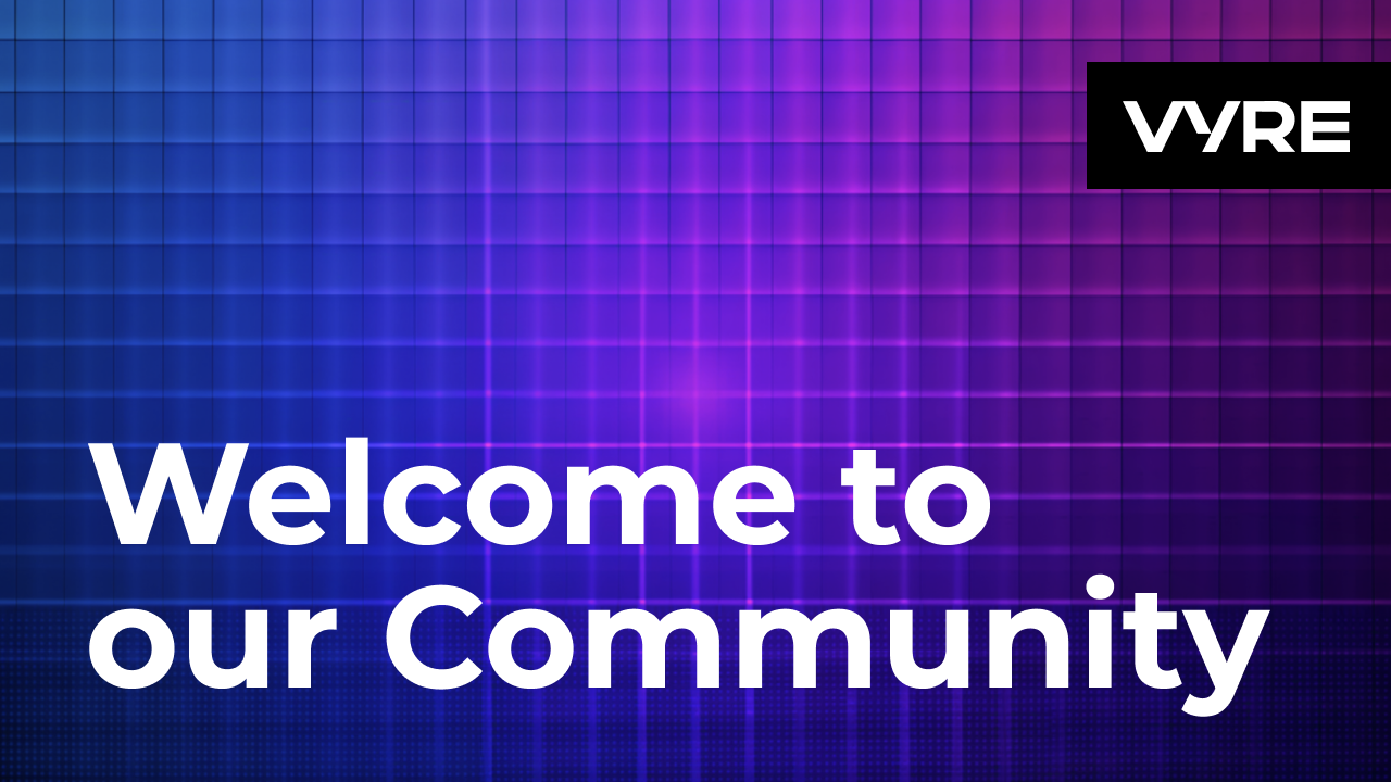 Vedran’s VYRE for Cloud