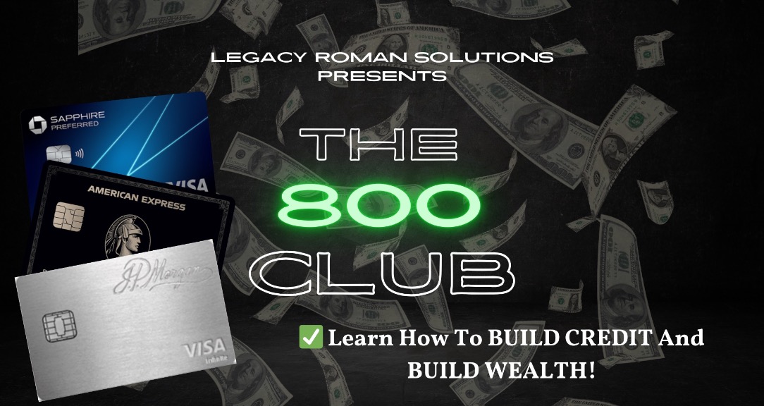 Here's a Basic Credit Breakdown: · The 800 Club: Credit & Finance