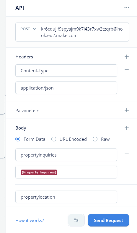 Voiceflow API POST request to Make.com · Brendan's AI Community