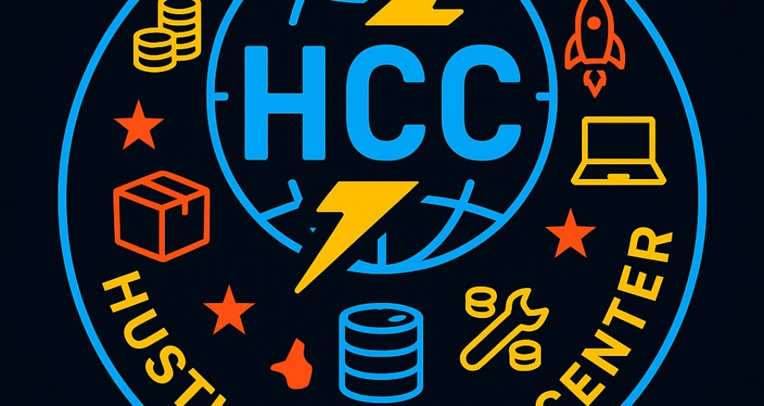 Stack & Build Log – Day 1 · Hustle Command Center