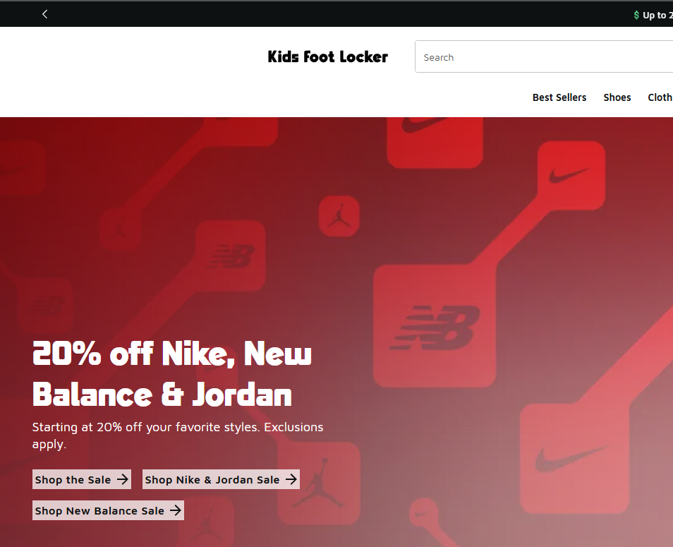 👟 NEW STORE: Kids Foot Locker is LIVE! 👟 · MarketFoundry