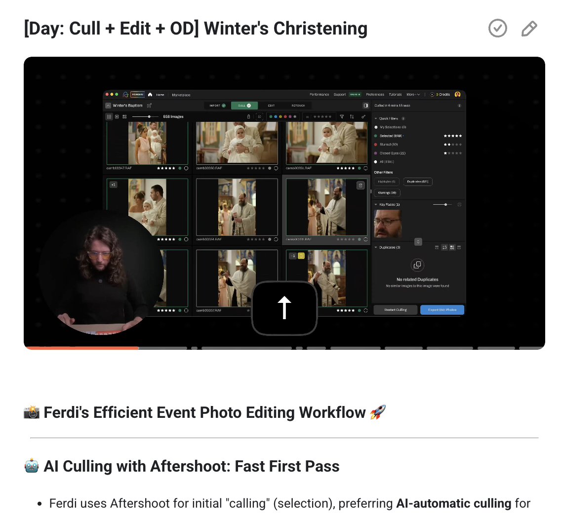 🚨NEW!🚨 Editing Winter's Christening Video! · Event Photography 101 📸 🥳