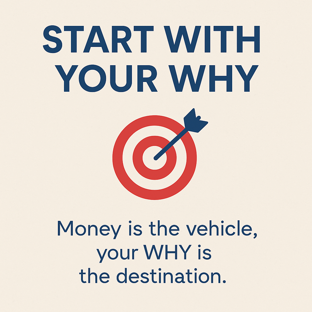 CREATE YOUR WHY FIRST 🎯 · Assets For Life Hub