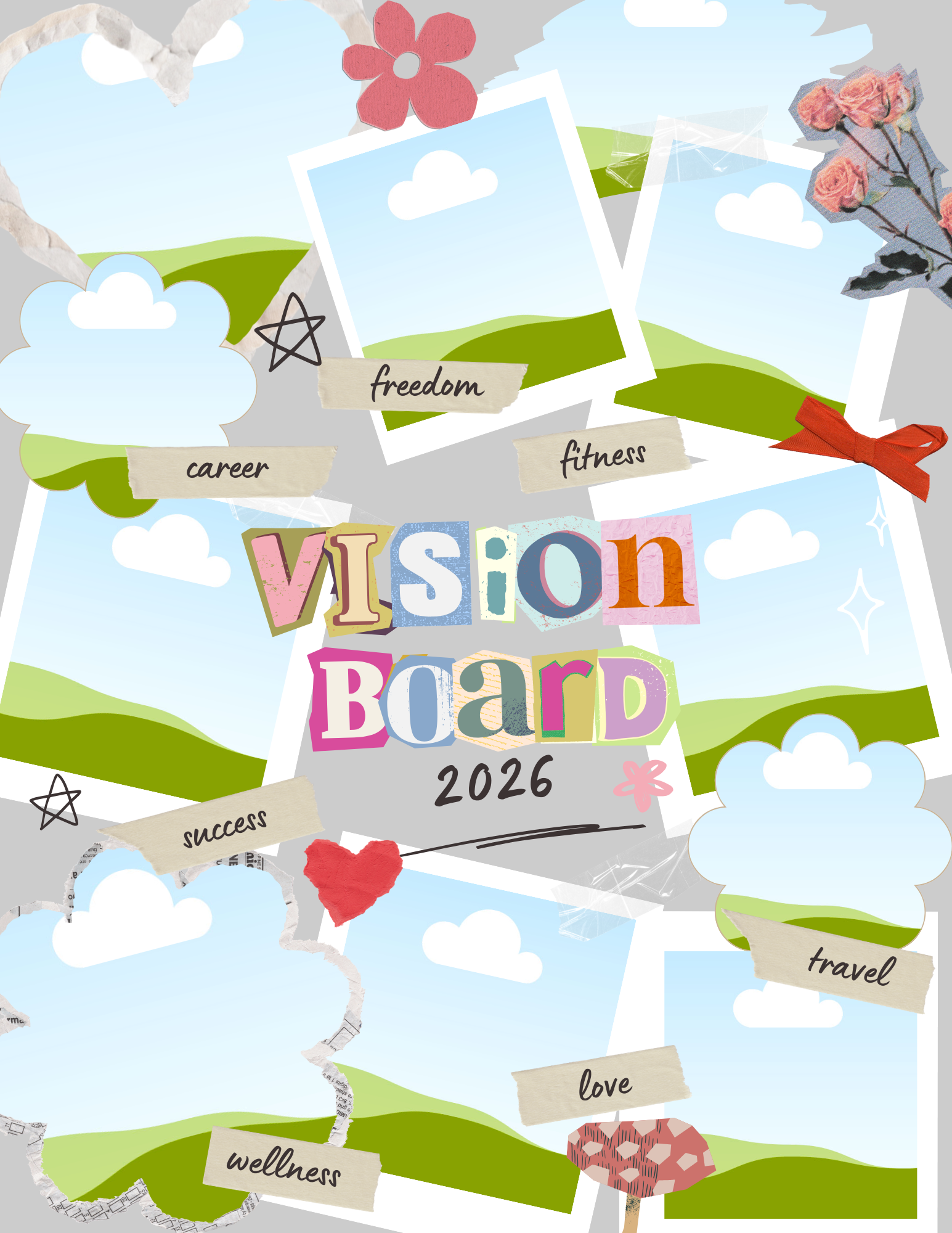 Vision Board 2026 · Credit Freedom Society