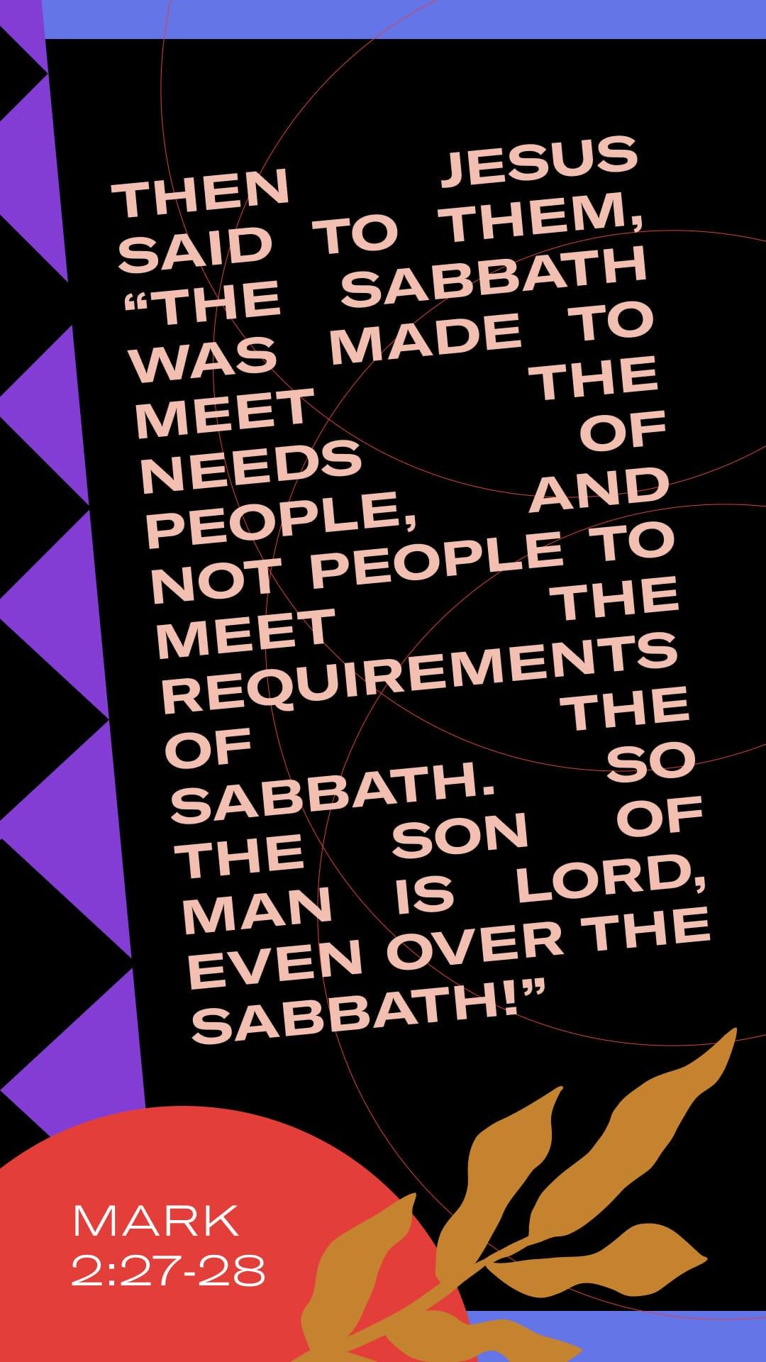 The Sabbath is God's gift to us! · Evolve Now Social