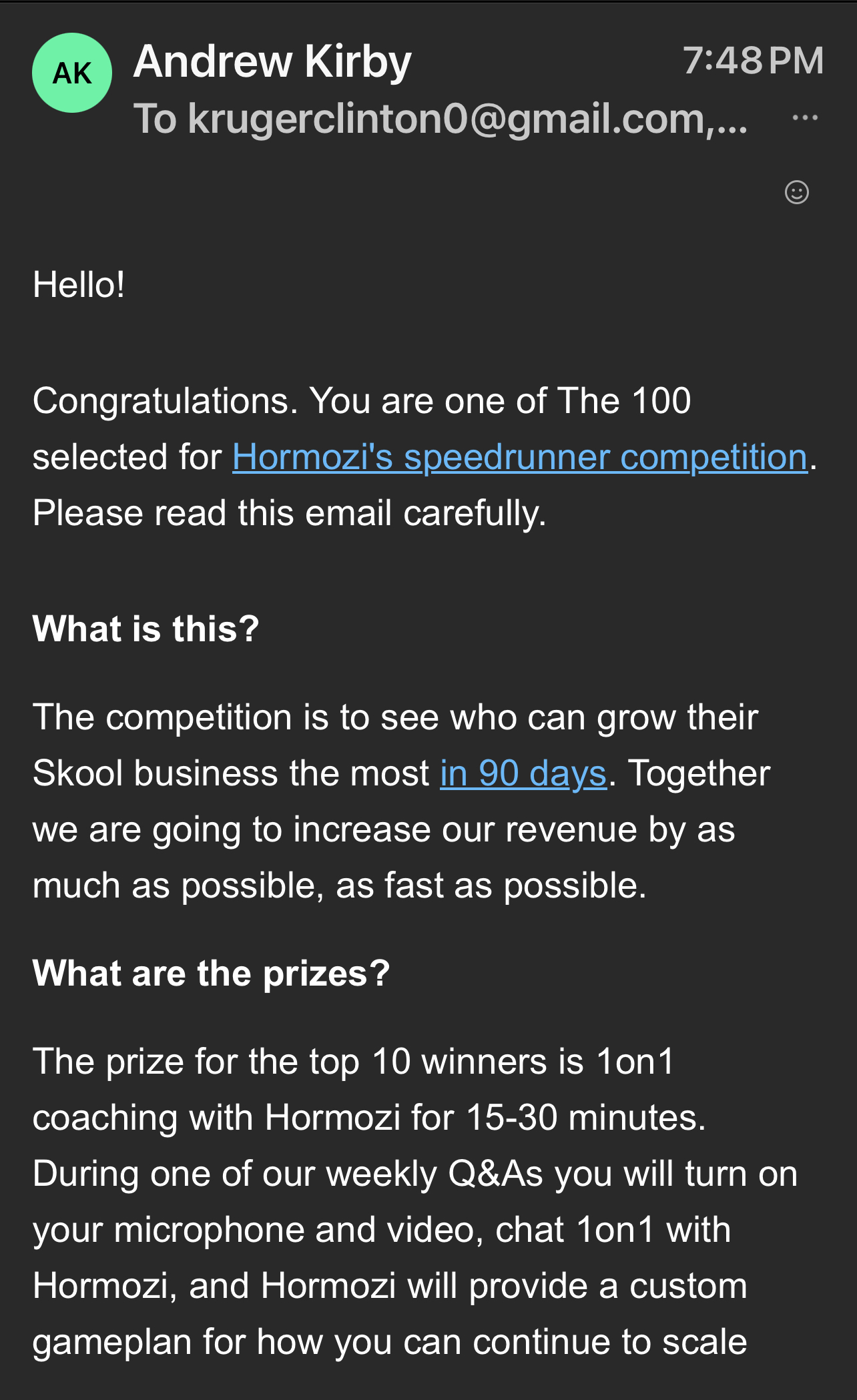 Big News 🎉🎉 · Creator Kashflow Circle