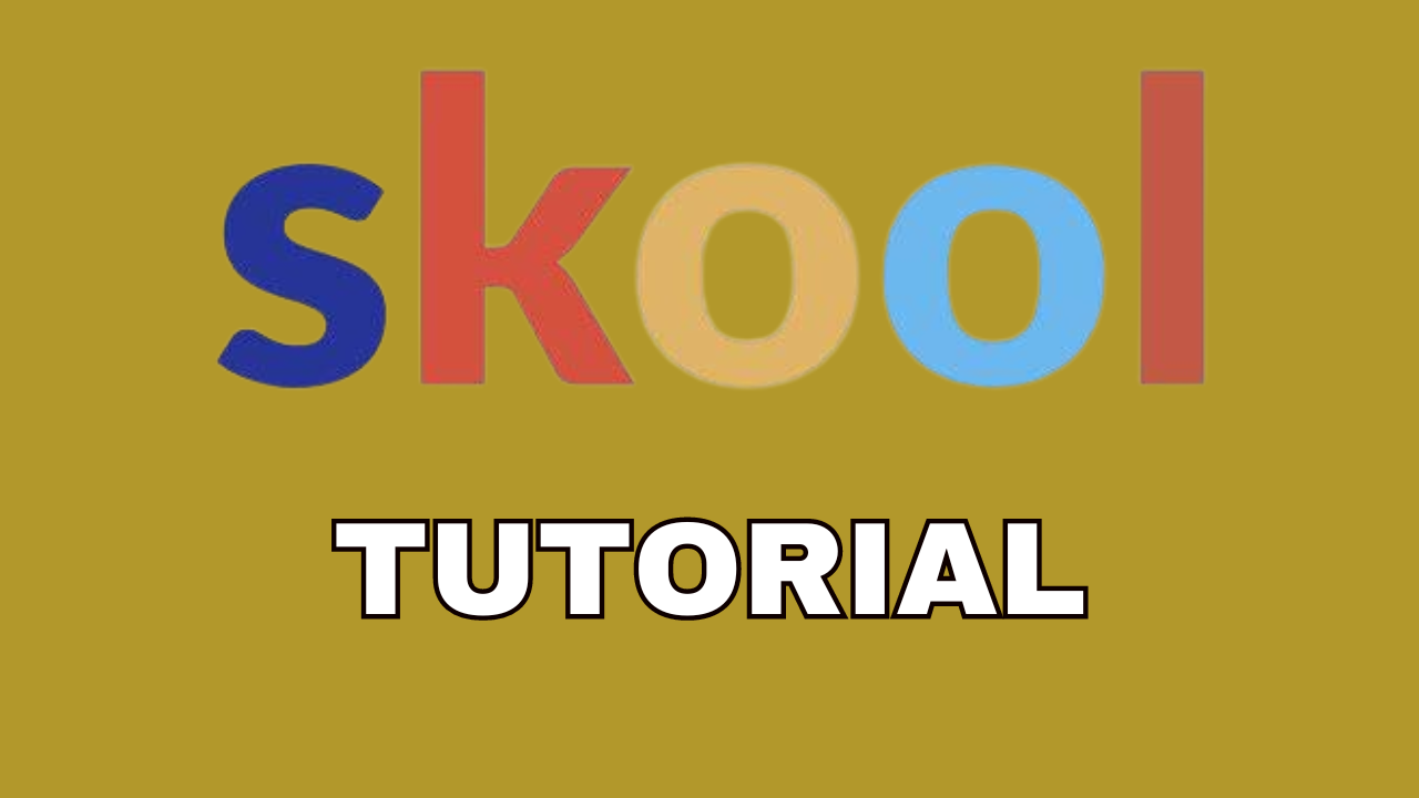 Skool Tutorial is Done 🥳 · PackageSell