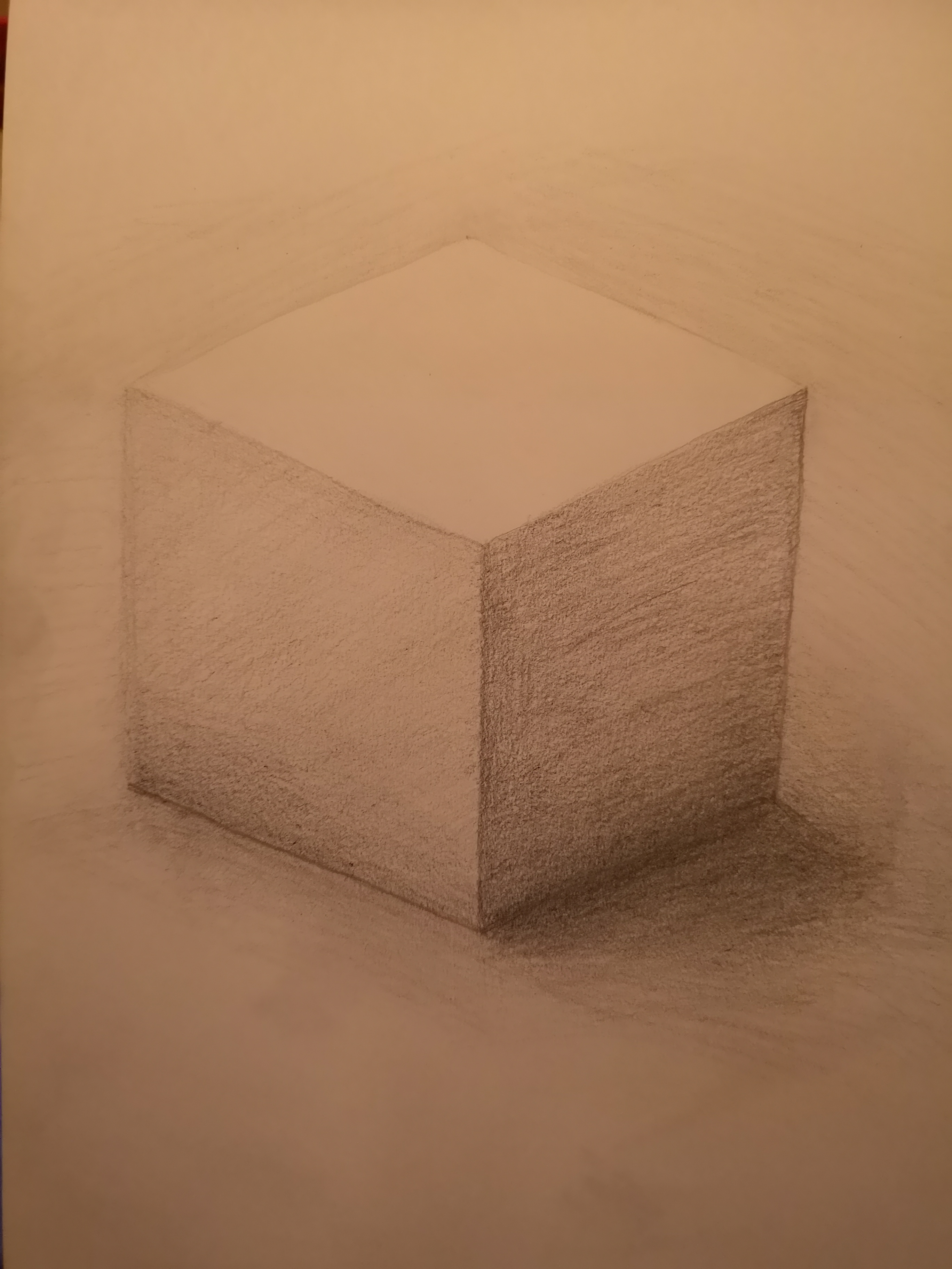 Cube · Master Realism Drawing (Free)