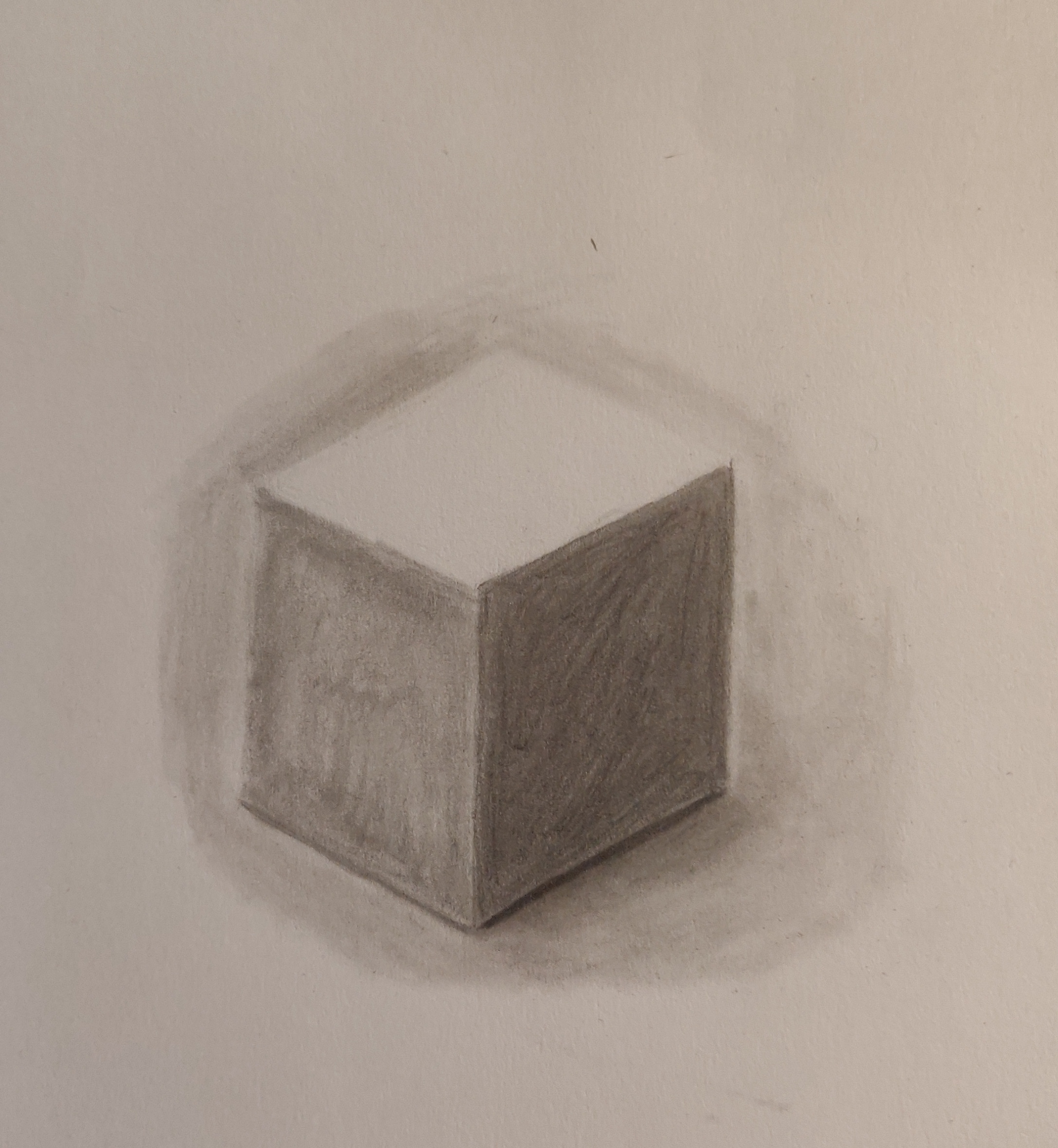 Evaluation exercise 1 cube · Master Realism Drawing (Free)