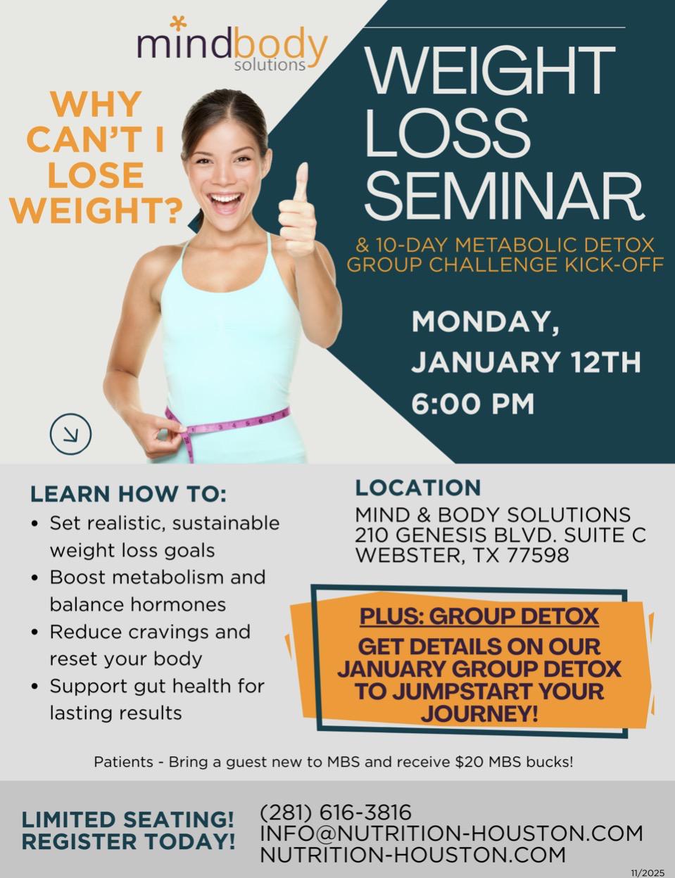 Metabolic Reset 10 Day Detox · Mind and Body Solutions