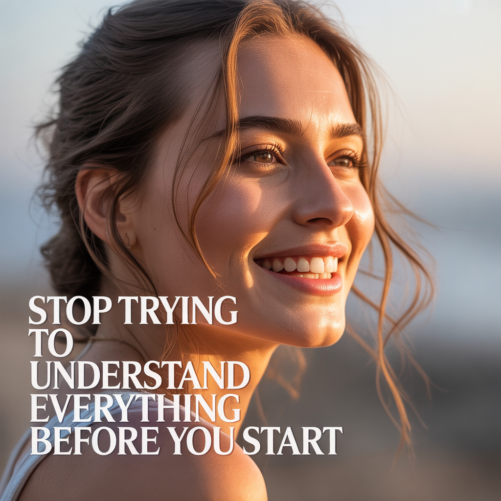 💡 Stop trying to understand everything before you start · The AI Advantage