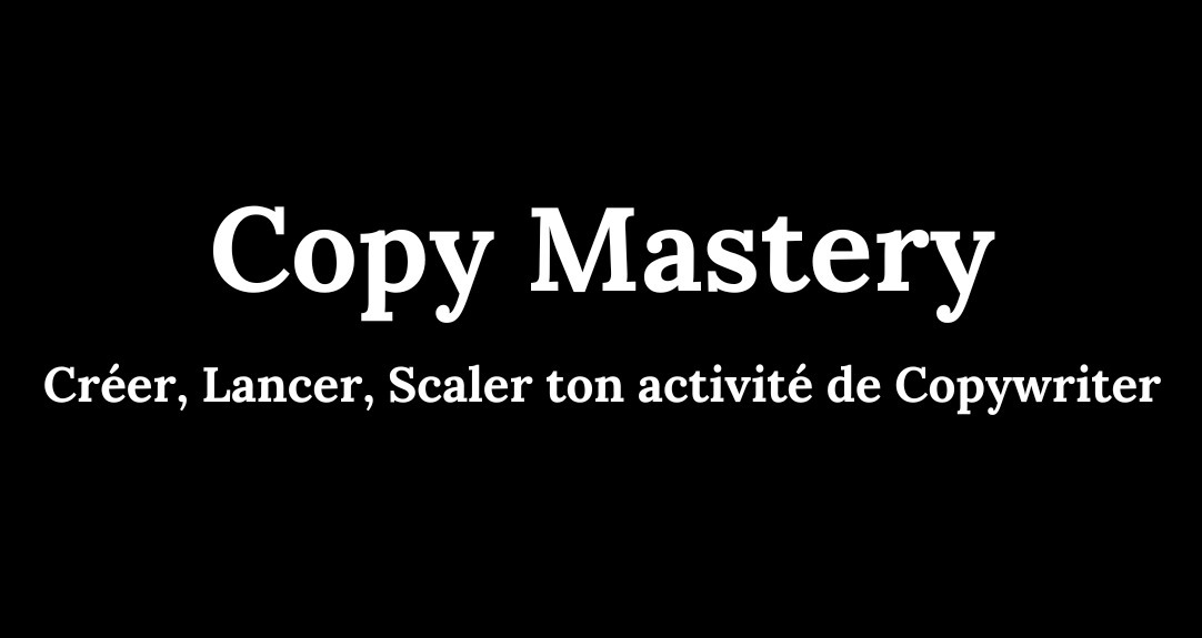Copy Mastery