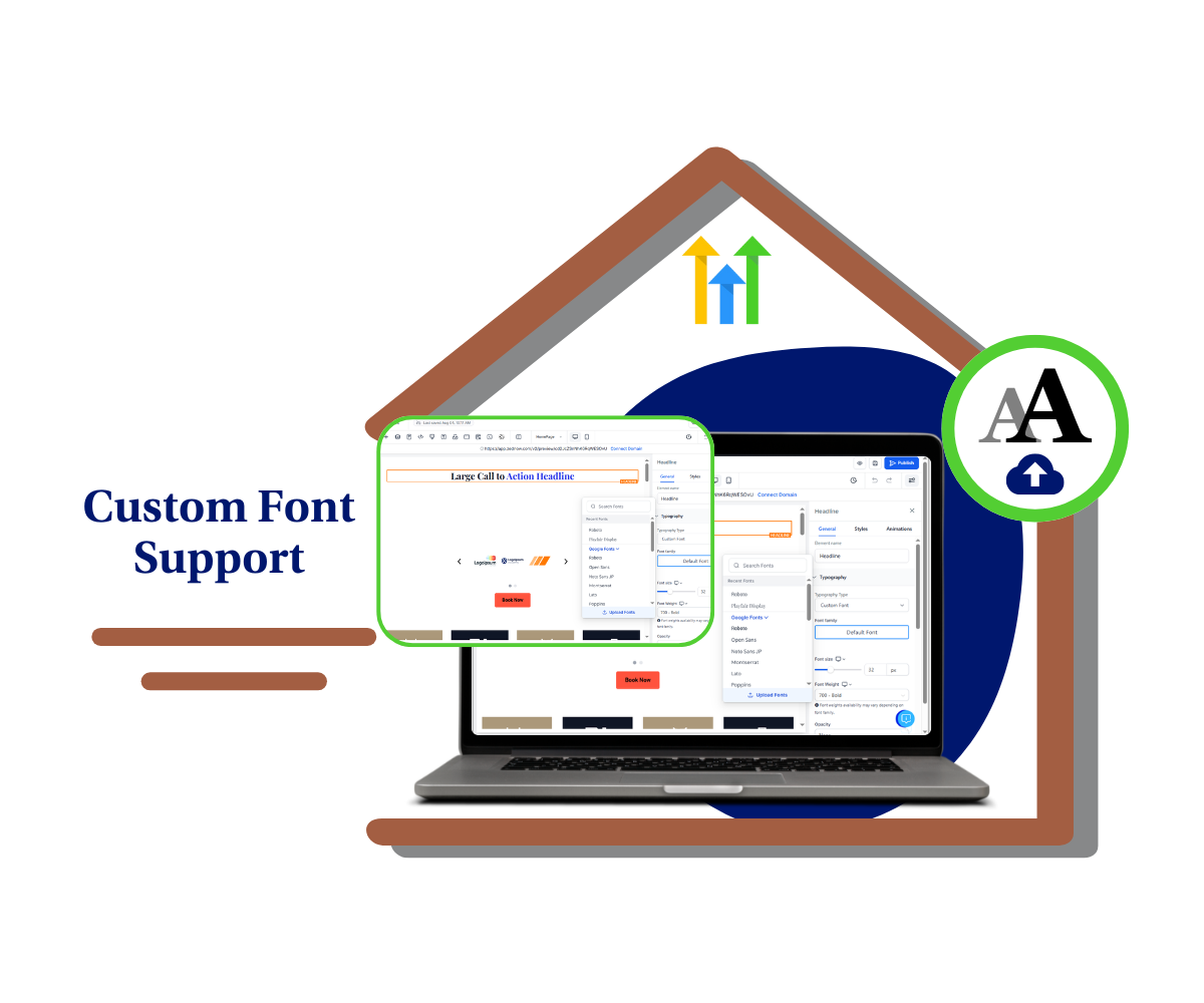 Upload Custom Fonts Without CSS 🎨 · GHL Growth Garage