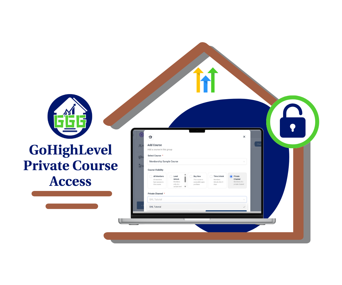 New GHL Private Course Access Levels Up Your Community! · GHL Growth Garage