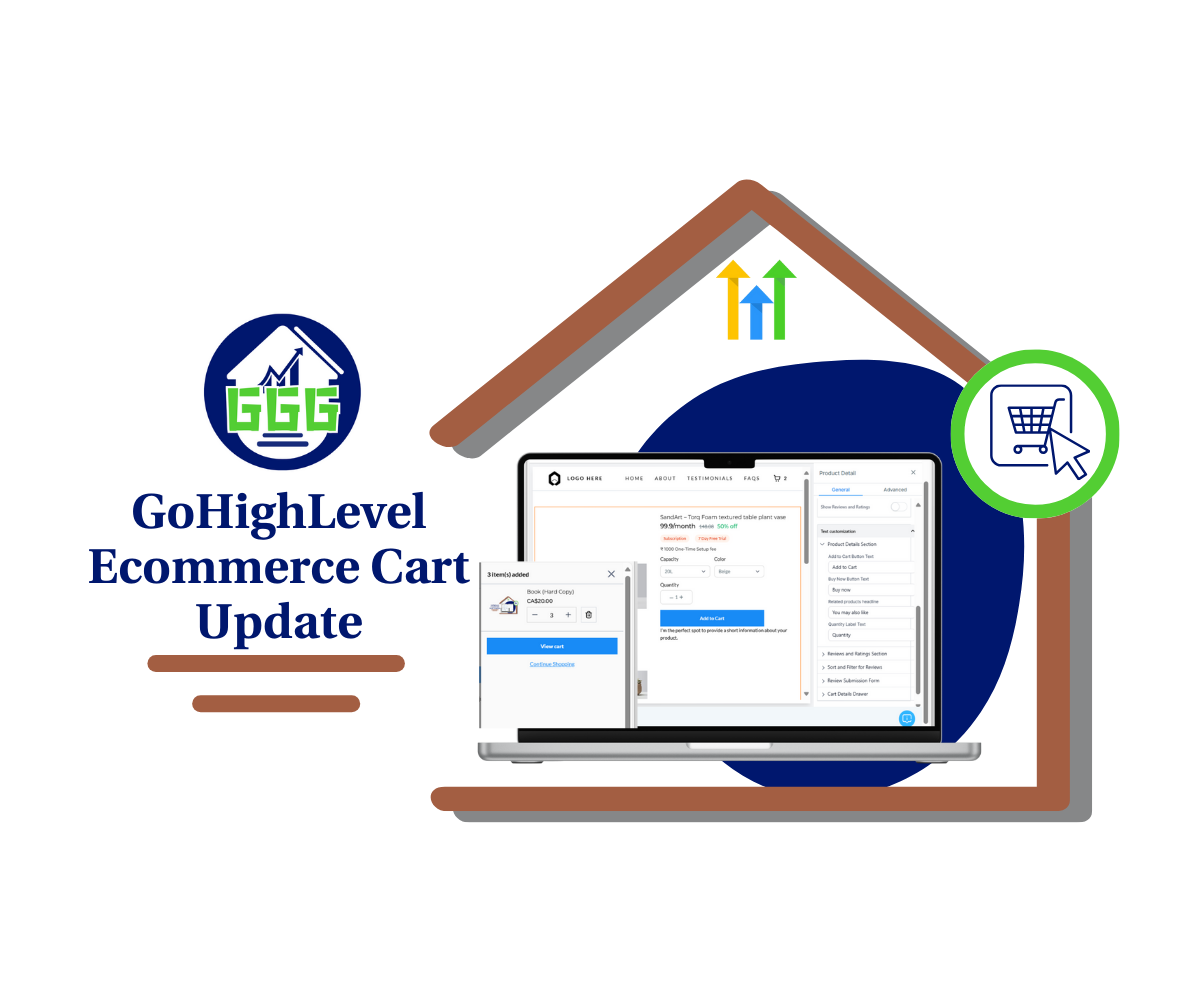 GoHighLevel's Powerful Cart Updates: Boost Your Ecommerce Sales! · GHL ...