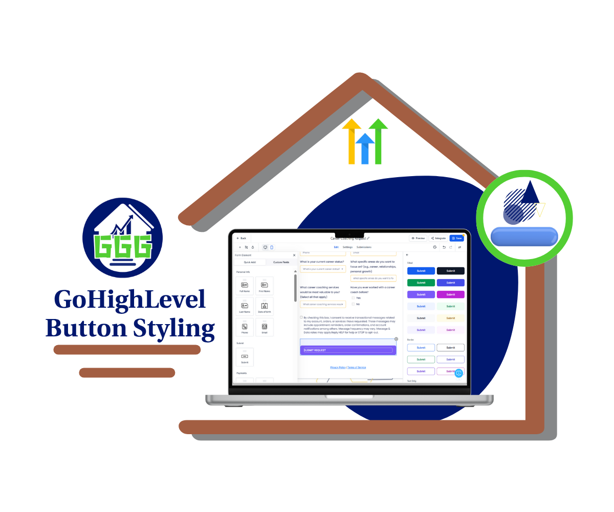 Instantly Enhance Form Buttons for Higher Conversions · GHL Growth Garage