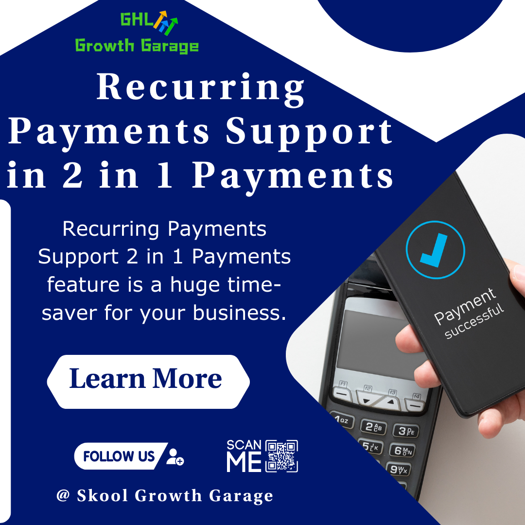 💳 Tired of Chasing Payments? GoHighLevel Just Made It Easier! 🚀 · GHL ...
