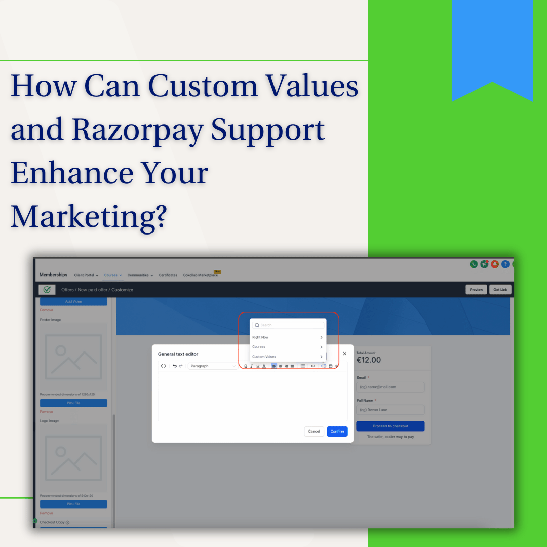 How Can Custom Values and Razorpay Transform Your Marketing Game? 🤔💡 ...