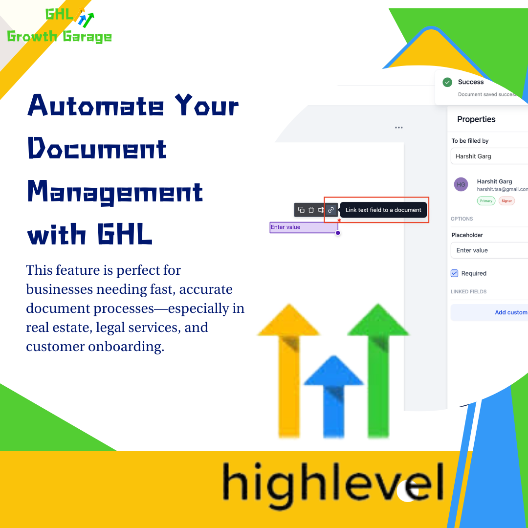 Custom Value Linkage for Documents and Contracts - GHL (GoHighLevel ...