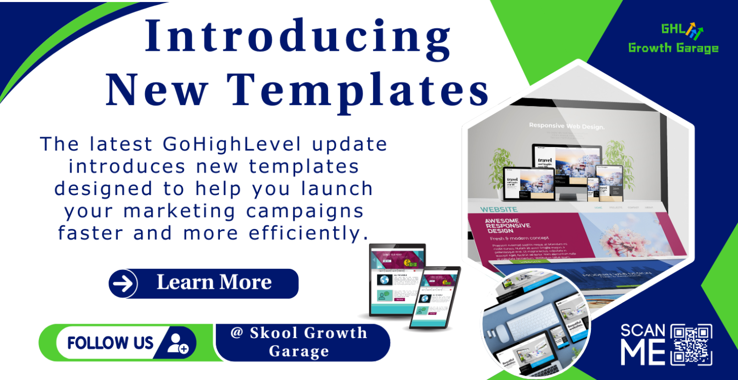 🚀 GoHighLevel’s New Templates Are Here! - GHL (GoHighLevel) Updates ...