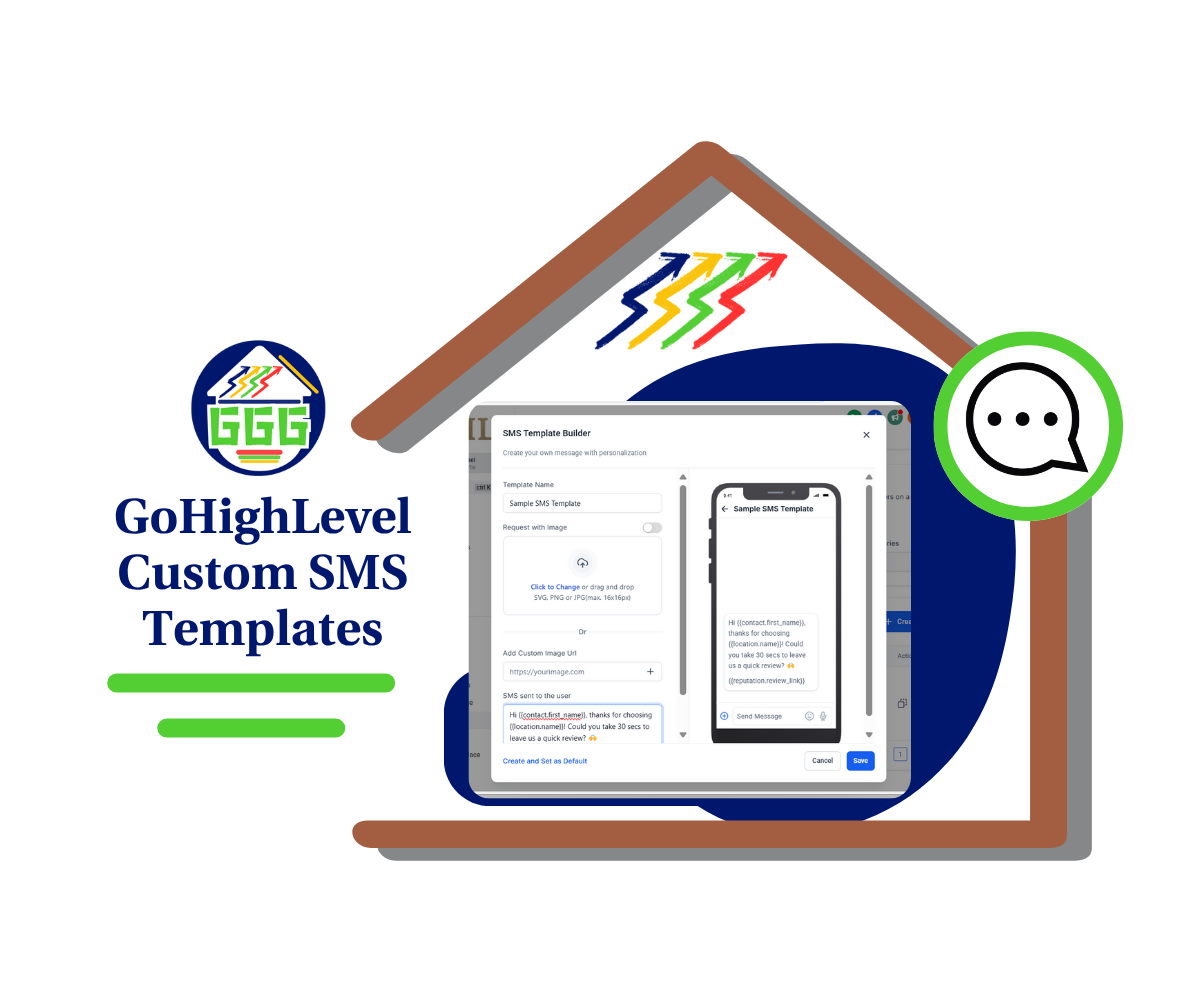 Custom SMS Templates That Win More Reviews · GHL Growth Garage