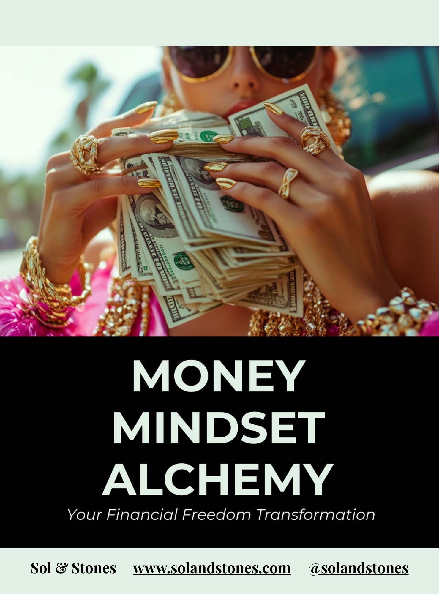 Money Mindset Alchemy Guide Inside Digital Resources For Growth ...