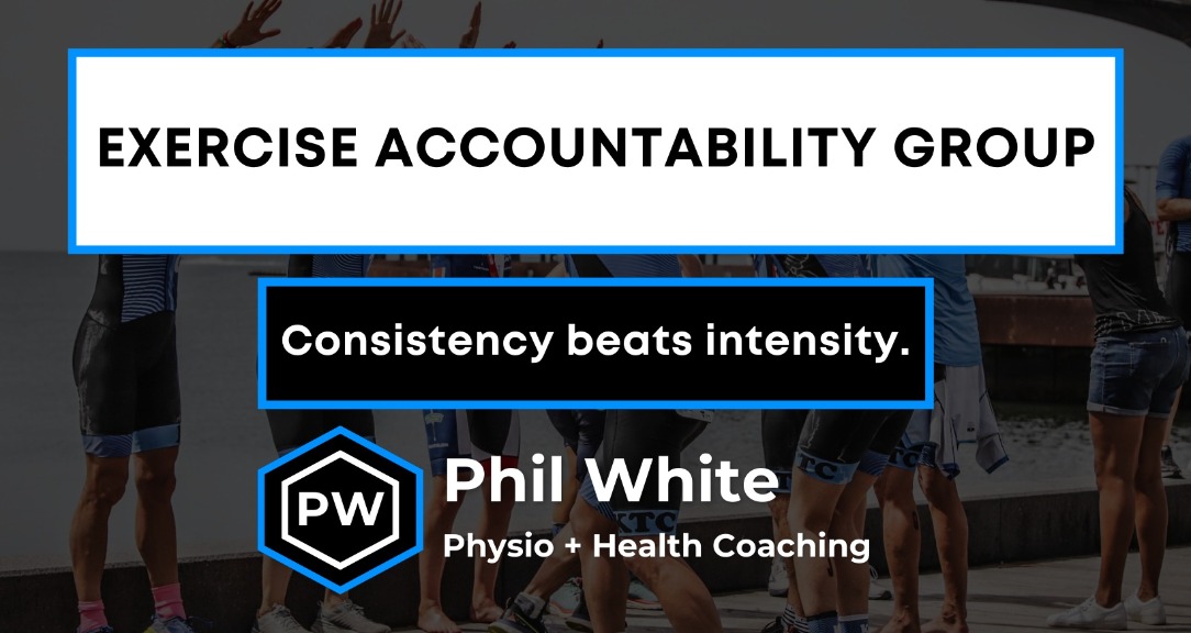 Exercise Accountability Group · Announcements