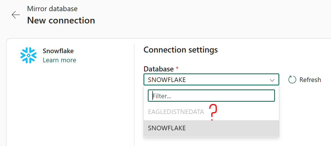 How To Configure Snowflake For Fabric Snowflake Mirroring · Learn