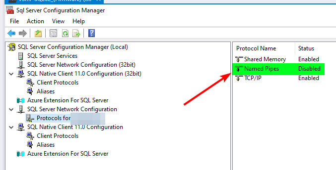 SOLVED : Named pipes TCP/IP · Learn Microsoft Fabric