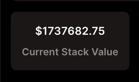 Stackers another 200k in 1 day! · Wealth Stackers